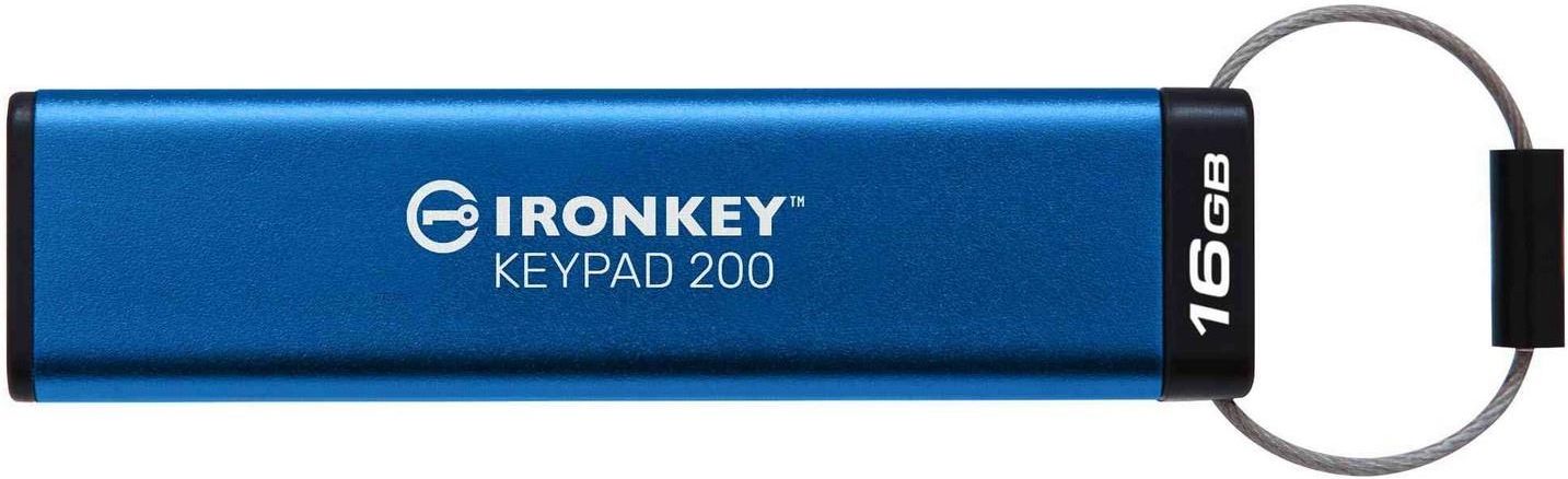 Pendrive Kingston IronKey Keypad 200 16GB USB 3.0 AES Encrypted ...