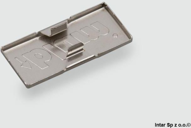 Zaślepka na ramię zawiasu, 70.1503.BPABD, Tłoczone logo, Stalowa, BLUM ...