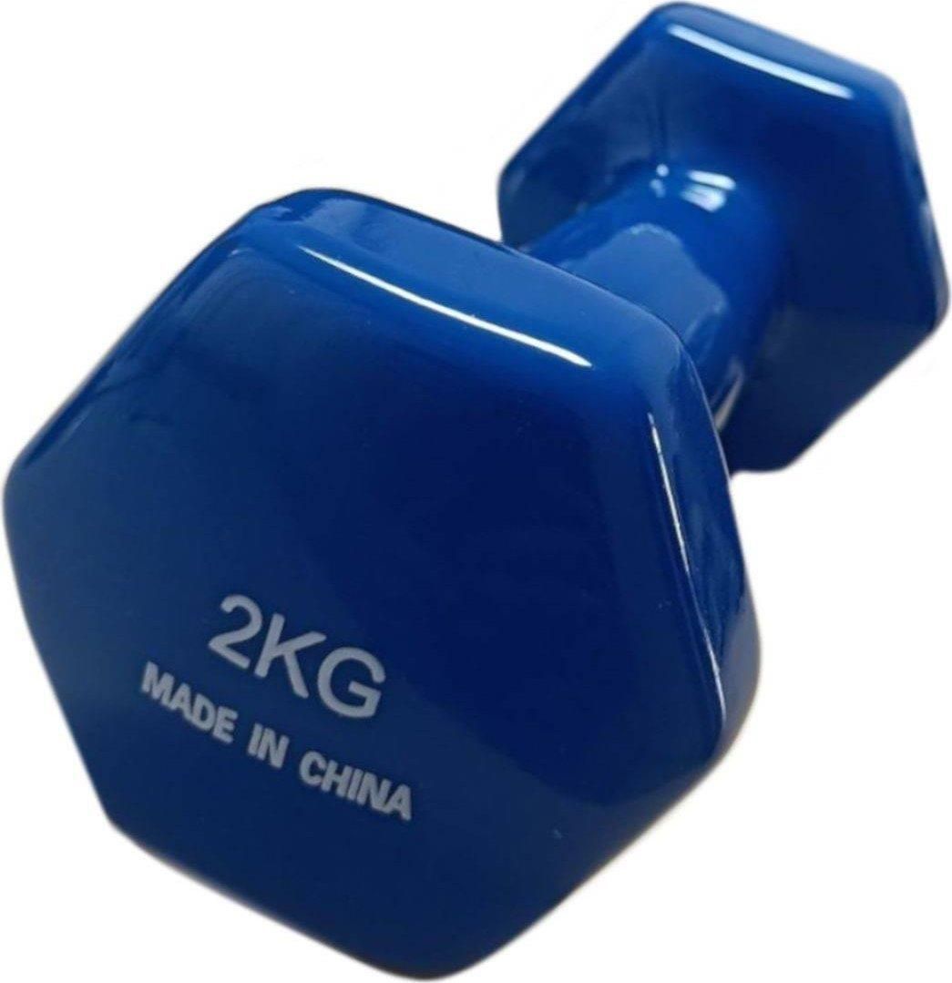 Madej Hantla Żeliwna 2kg Winylowa 6490 Niebieski - Hantle fitness - Ceny i opinie - Ceneo.pl