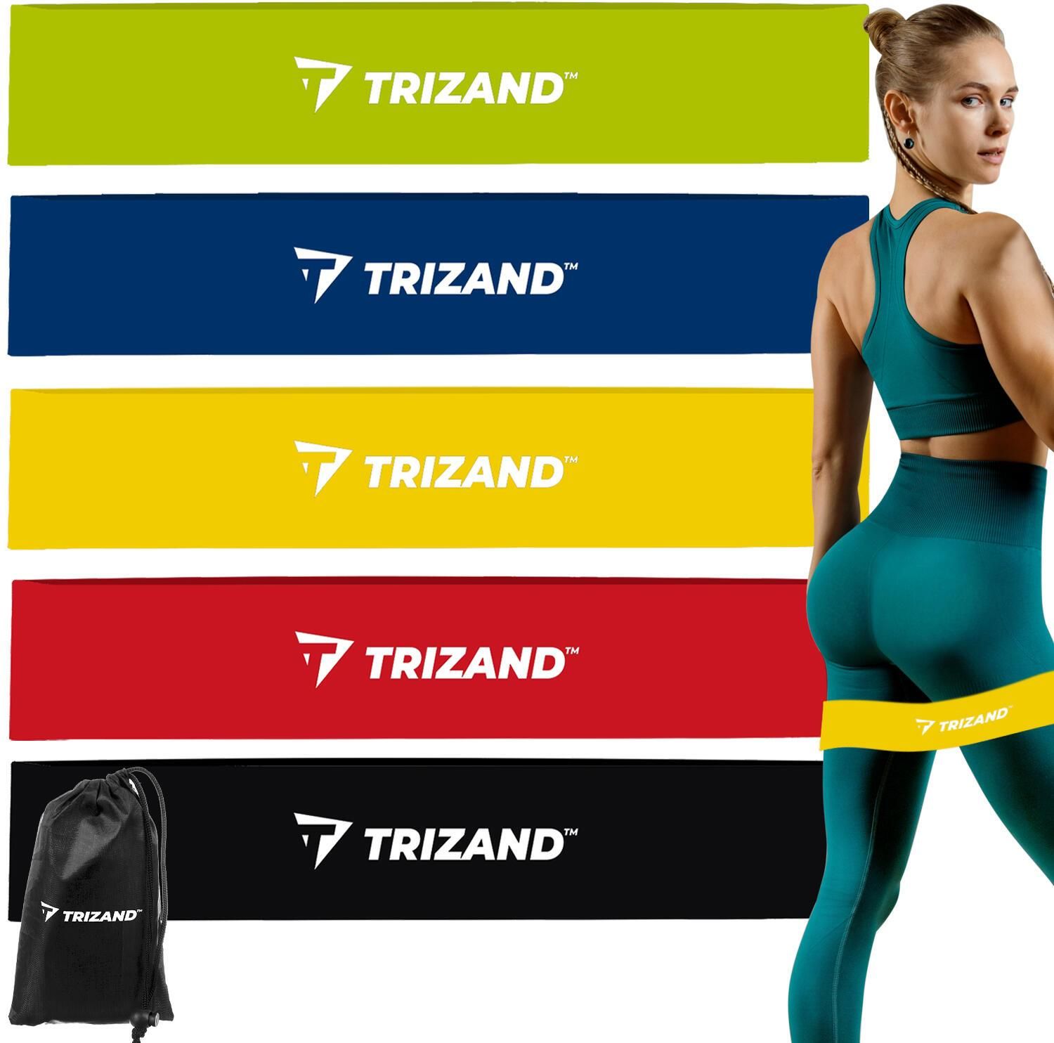 Trizand Gumy Oporowe Do Ćwiczeń 5szt. W Zestawie Wielokolorowy - Ceny i opinie - Ceneo.pl