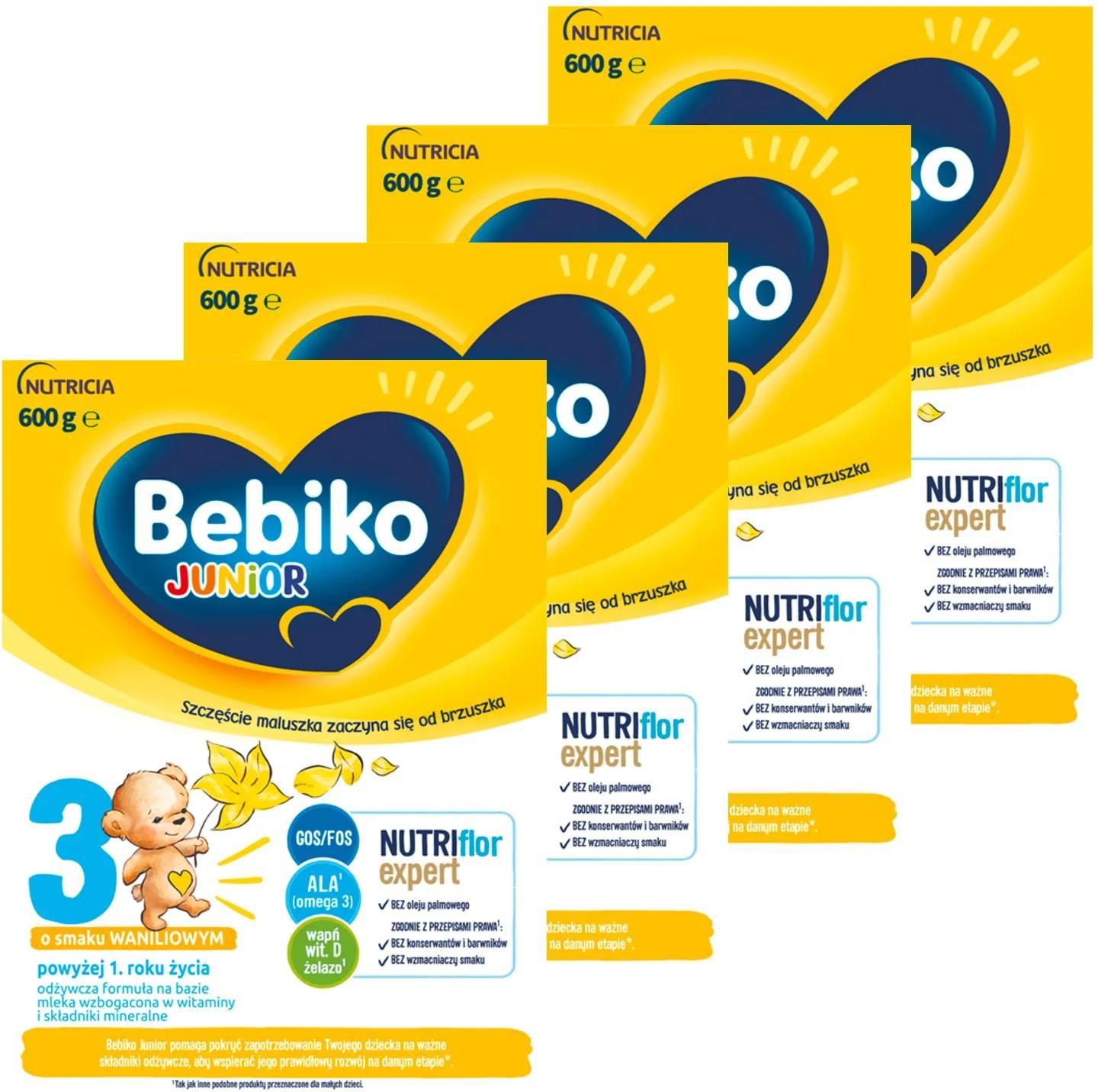 Bebiko Junior 3 odżywcza formuła na bazie mleka dla dzieci powyżej 1 ...