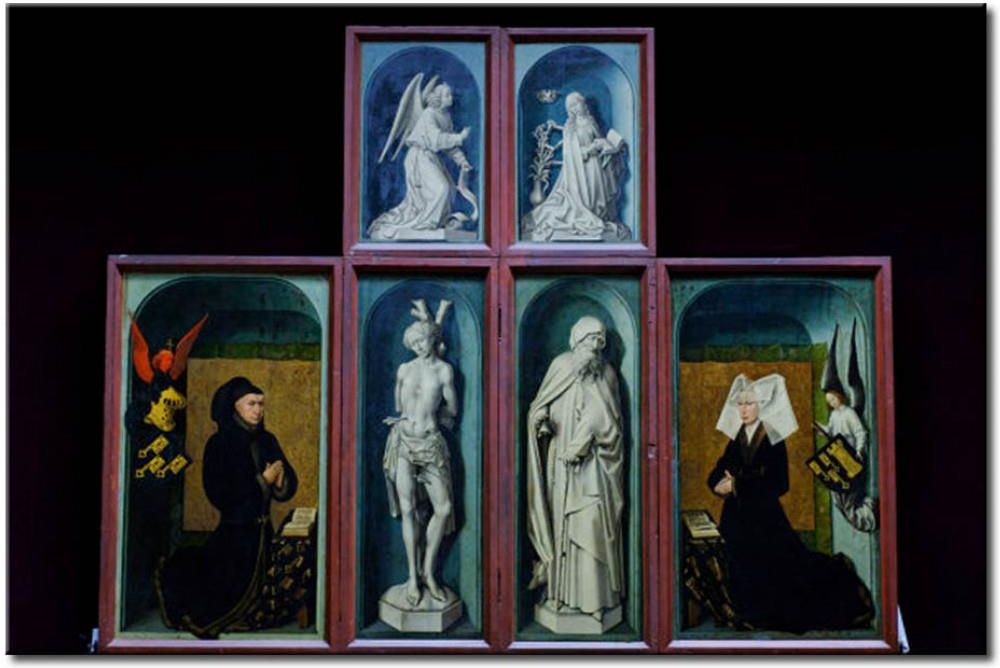 BIMAGO REPRODUKCJA OBRAZU SAINT SEBASTIAN AND SAINT ANTHONY / THE ...