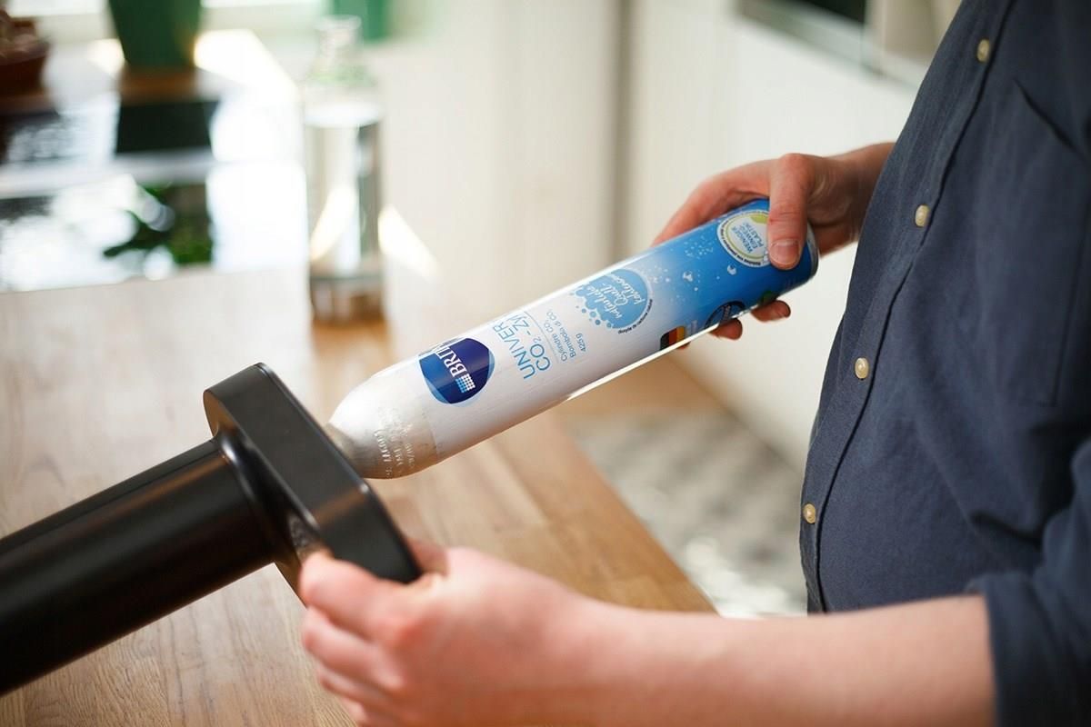 BRITA Cylinder CO2 sodaONE 60L 425g (1049254) - Opinie i ceny na Ceneo.pl