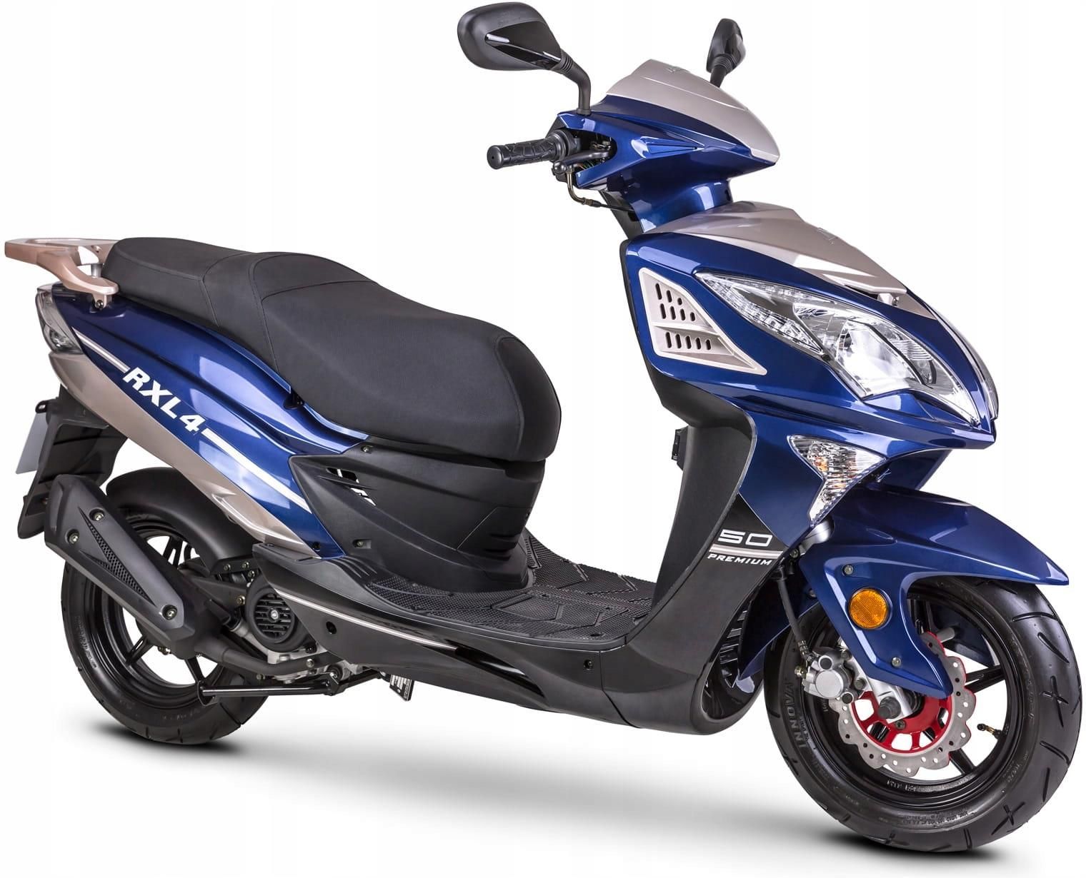 SKUTER ROMET RXL 50 NIEBIESKI 2022/ FVAT / - Opinie i ceny na Ceneo.pl