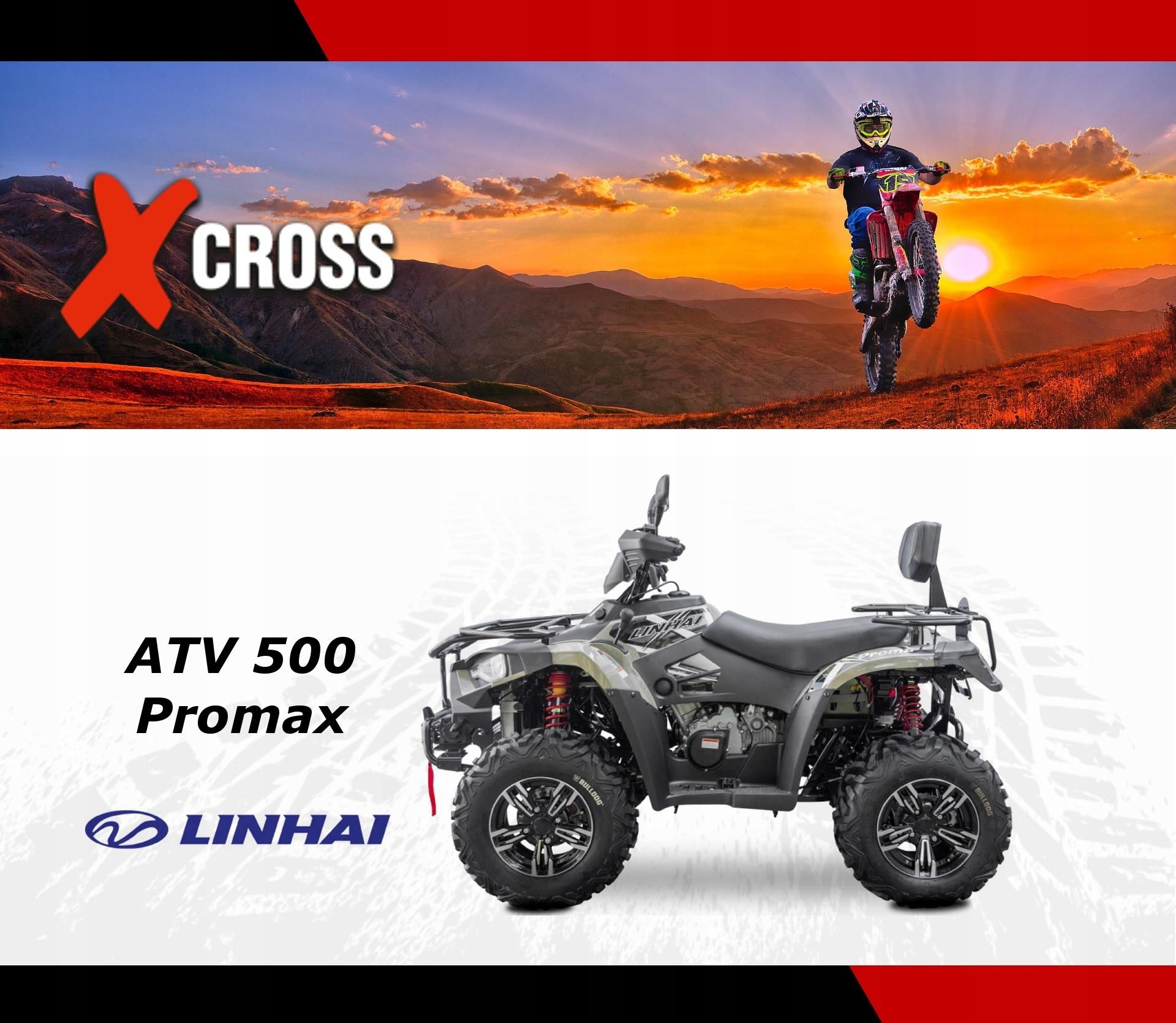 QUAD LINHAI ATV 500 PROMAX 4X4 T3b PREMIUM - Opinie i ceny na Ceneo.pl