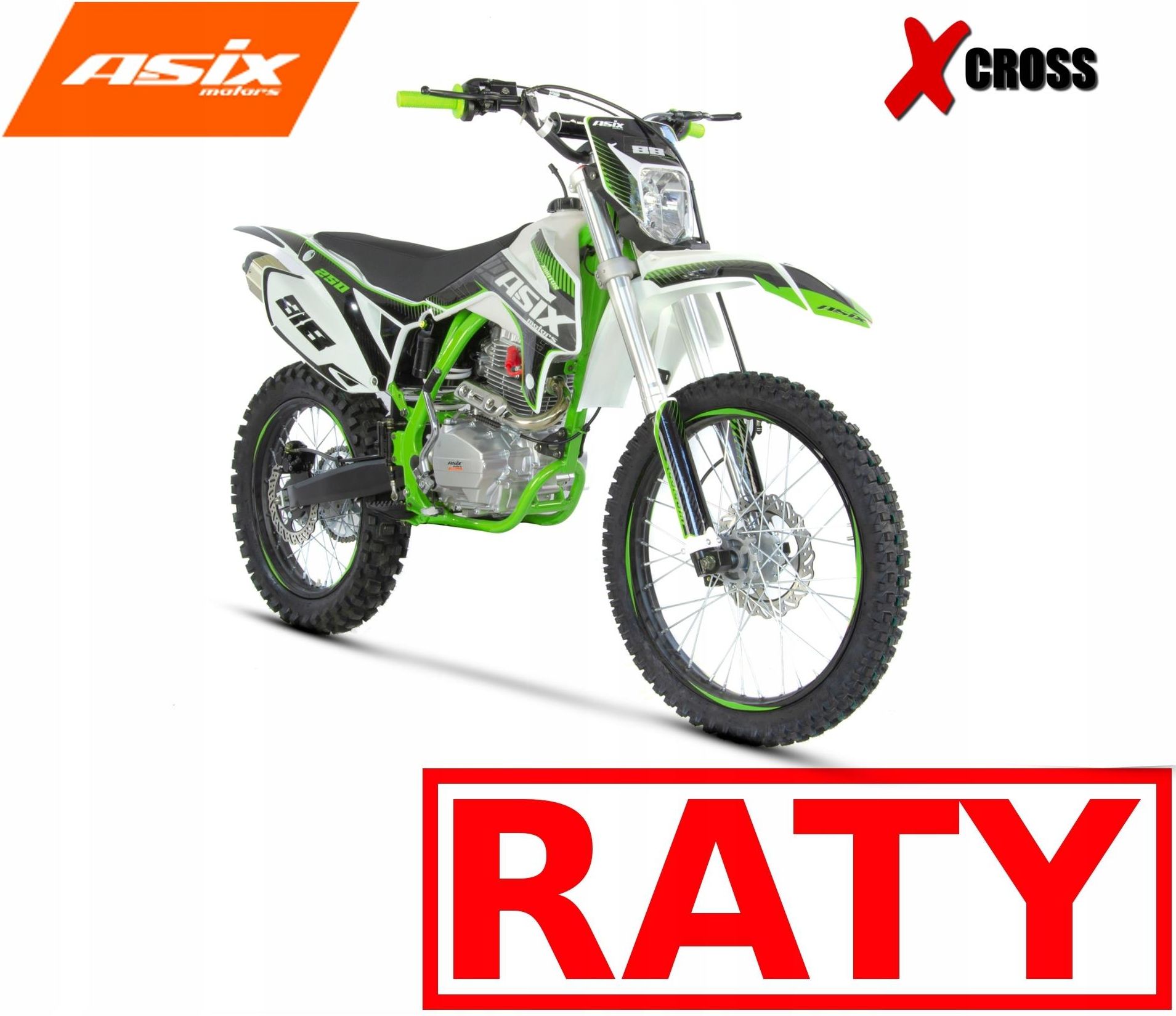 CROSS ENDURO ASIX XB88 250 RATY DOSTAWA Kros - Opinie i ceny na Ceneo.pl