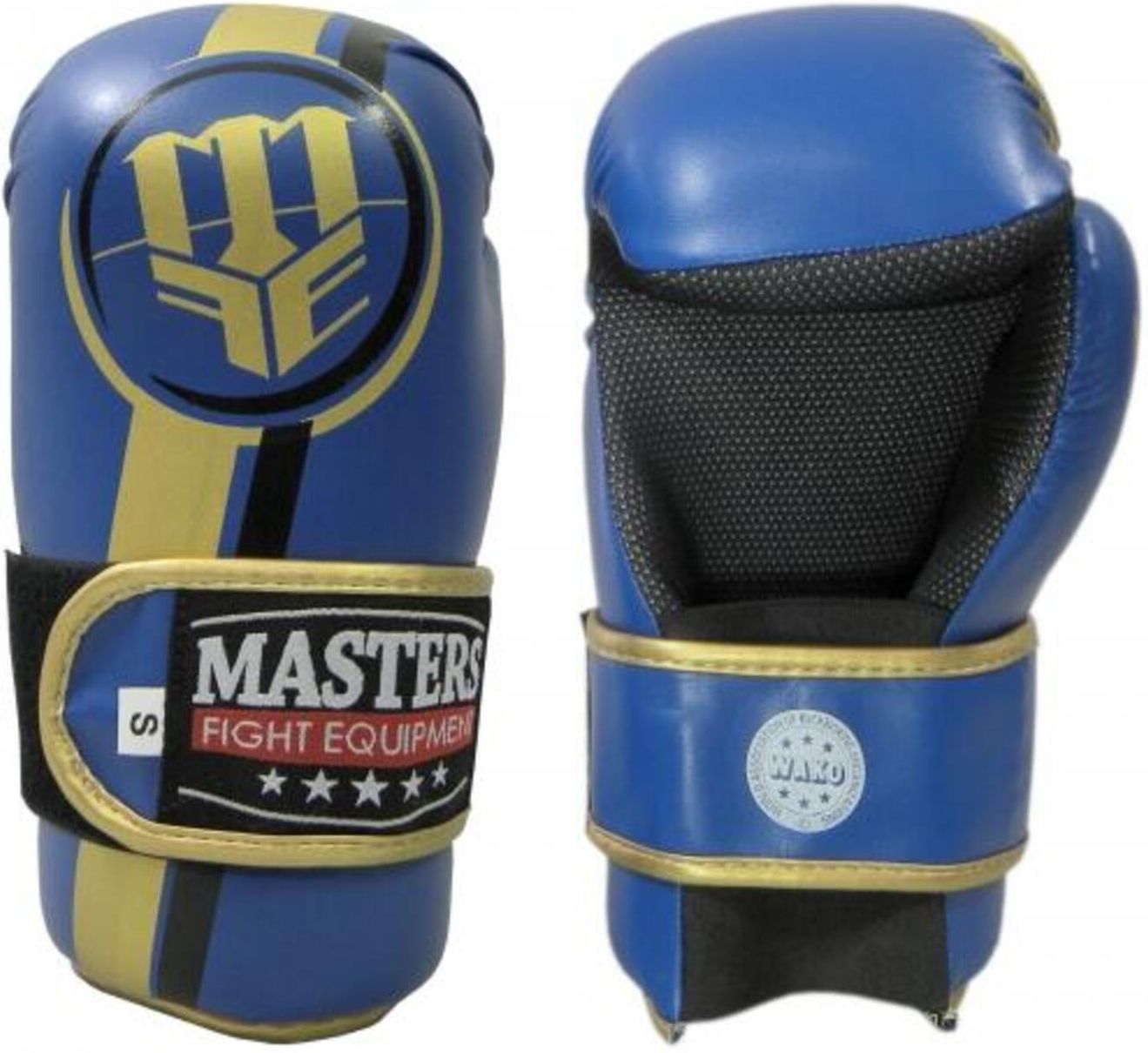 Masters Fight Equipment Rękawice Otwarte Rosm Wako Approved Czarny ...