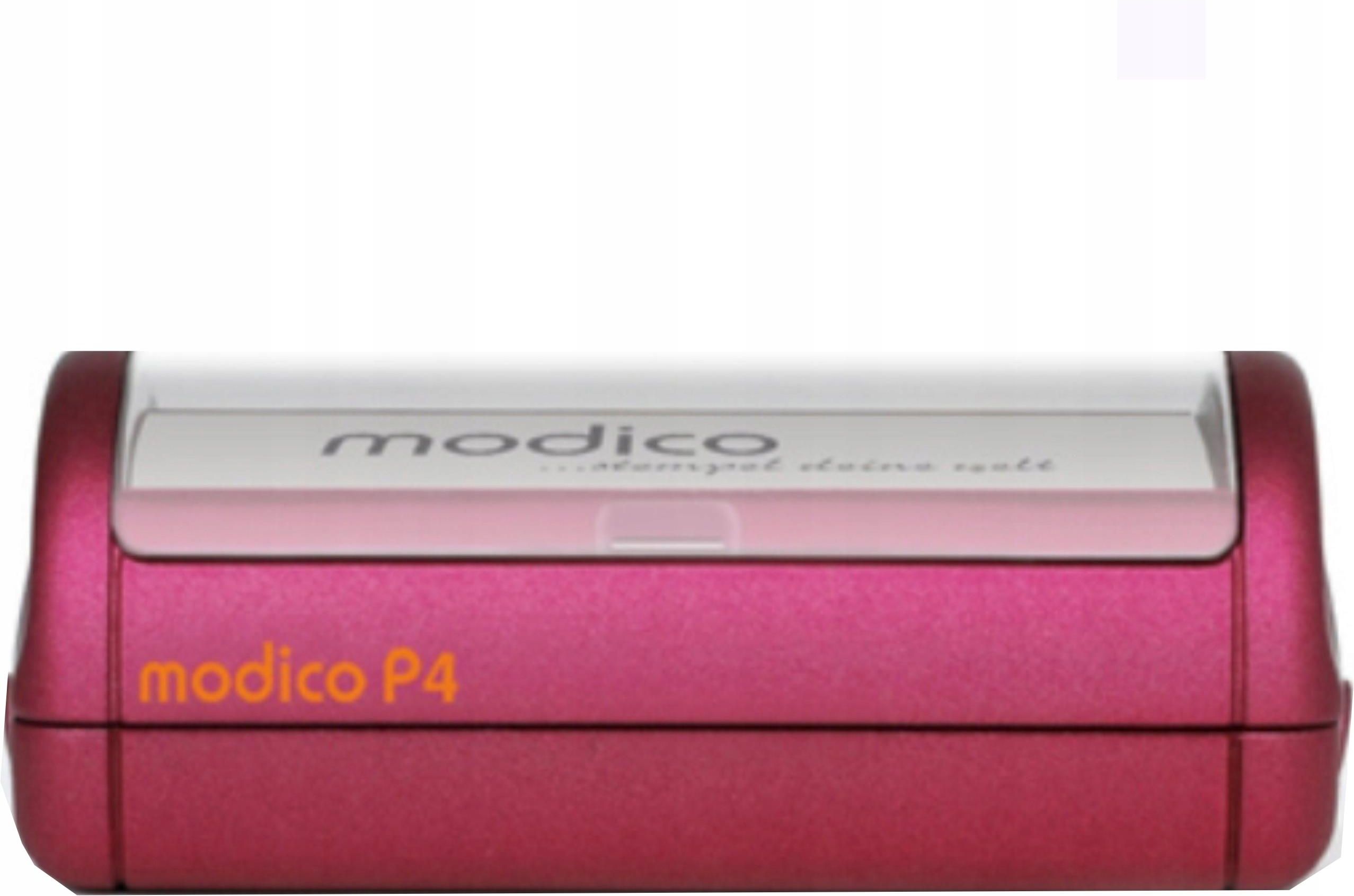 Modico Pieczątka Kieszonkowa P4 Flash Czerwona - Ceny i opinie - Ceneo.pl