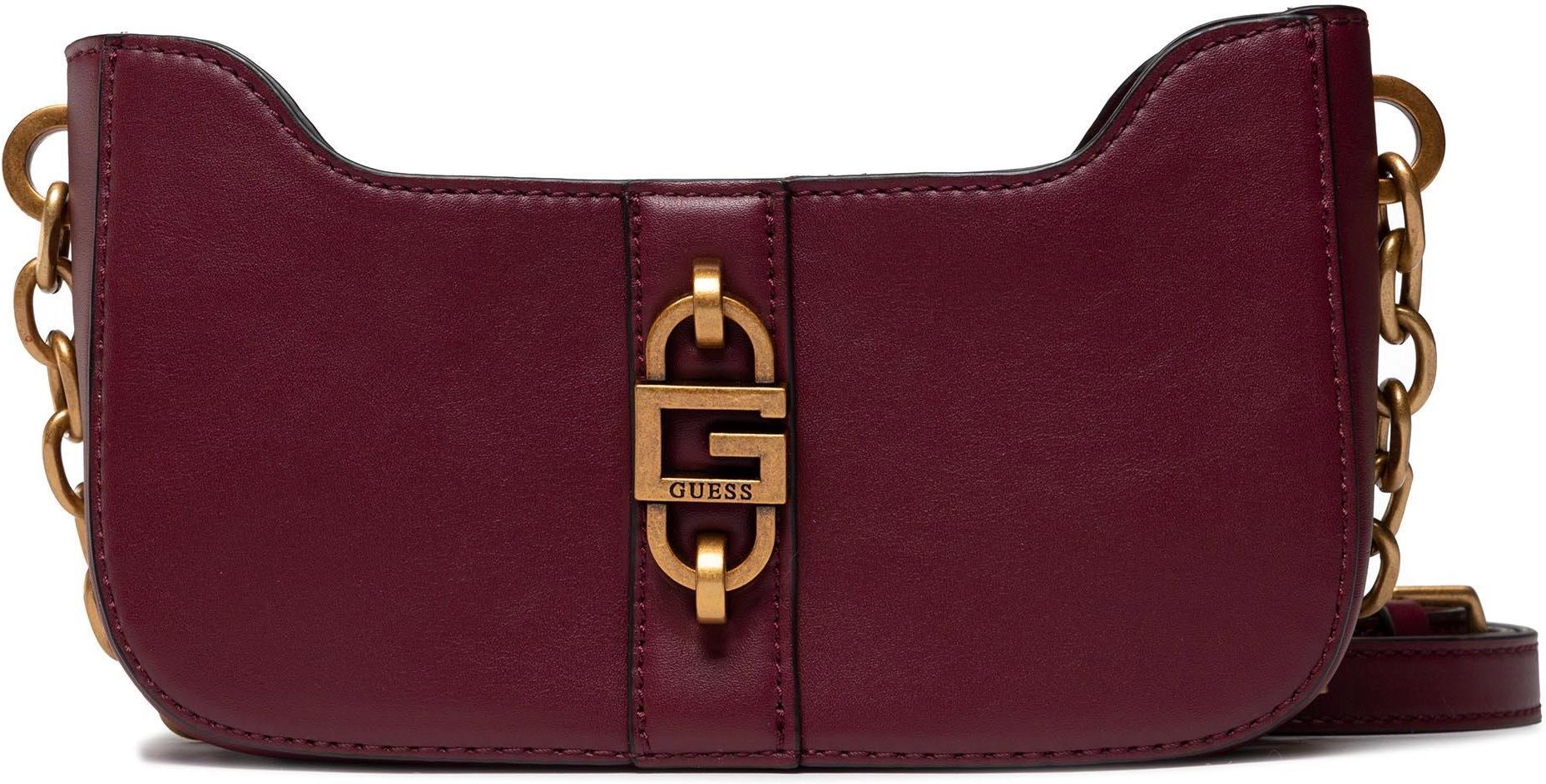 Torebka GUESS - Square G Lux (VE) Mini Bags HWVE86 67720 MER - Ceny i ...