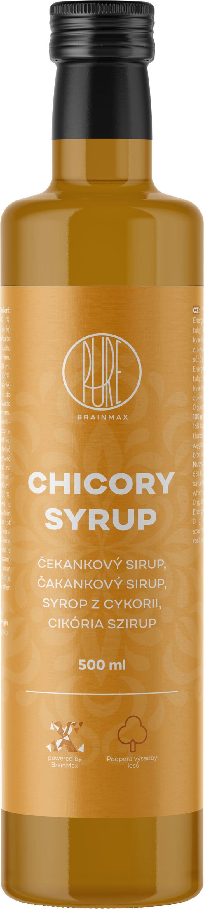 Brainmax Pure Syrop Z Cykorii 500ml - Ceny i opinie - Ceneo.pl