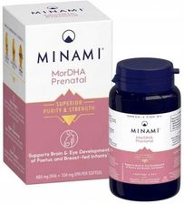 Miniami Nutrition Kwas Omega-3 Mordha Prenatal Ciąża I Laktacja 60kaps ...