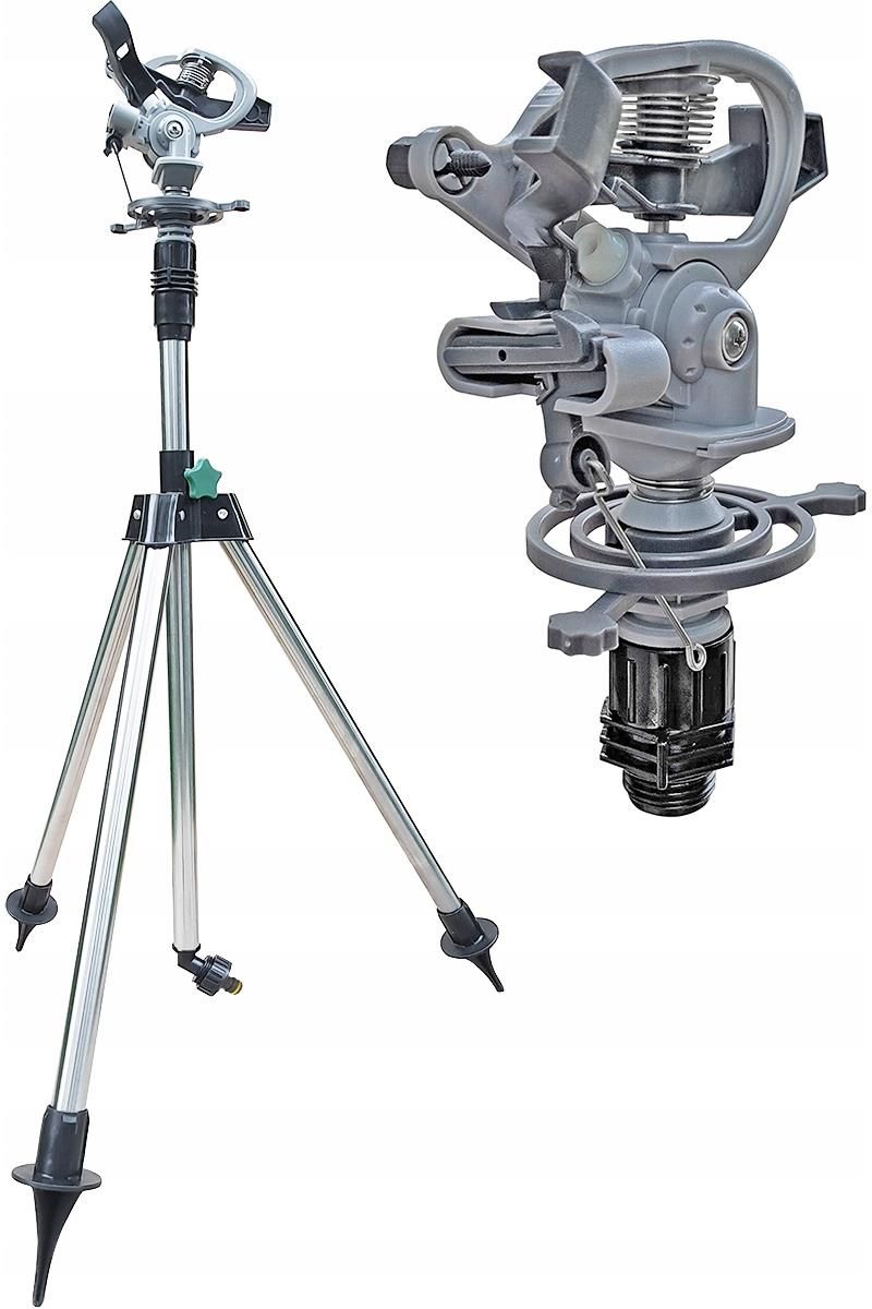 Zraszacz Ogrodowy Metalowy Pulsacyjny Na Statywie - Ceny i opinie - Ceneo.pl