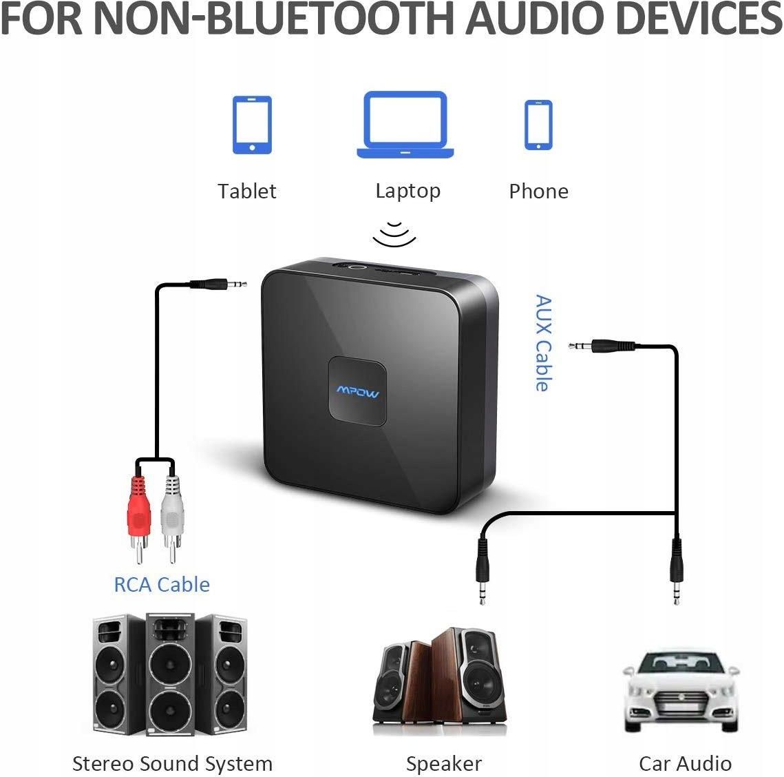 INNA MPOW BLUETOOTH ADUIO MPBH070AB STREAMBOT BOX 714874175589 - opinie ...
