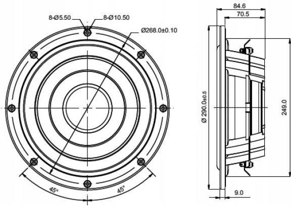 Głośnik samochodowy Głośnik Sb Acoustics SW26DAC76-4 10 - Opinie i ceny ...