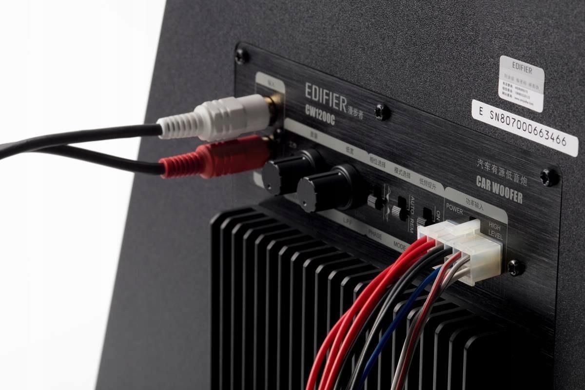 Głośnik samochodowy Subwoofer do samochodu Edifier CW1200C - Opinie i ceny na Ceneo.pl