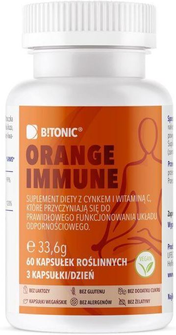 Lifecare Essentials Bitonic Orange Immune 60kaps. - Opinie i ceny na ...