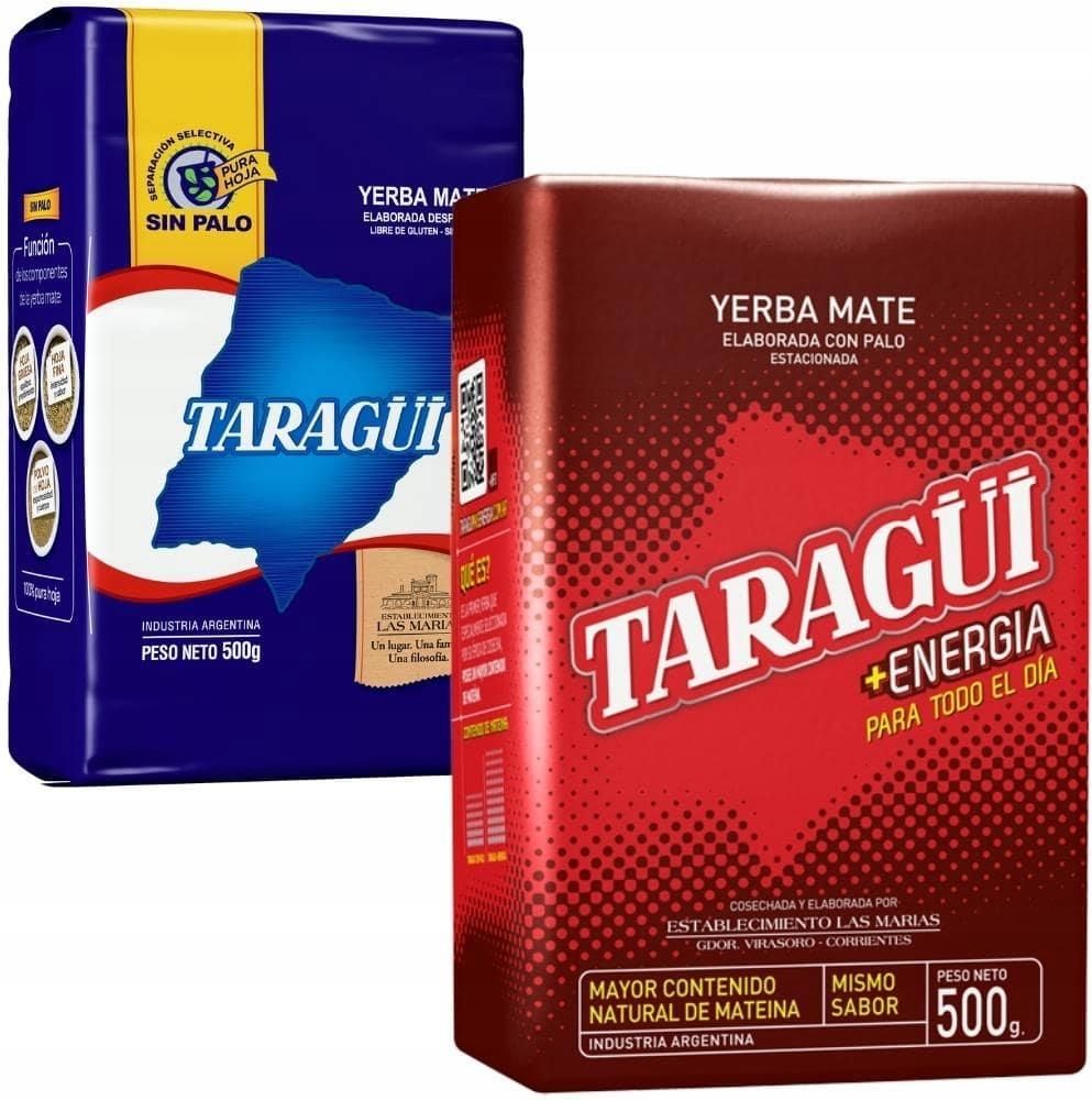 Taragui Zestaw Yerba Mate Mocy Mas Energia 1kg - Ceny i opinie - Ceneo.pl