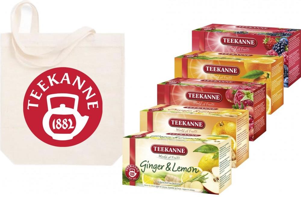 Herbata Teekanne Zestaw 5x20szt. + Torba - Ceny i opinie - Ceneo.pl