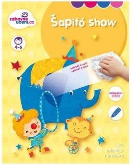 Zábavné učení Stíratelný sešit se samolepkami - Šapitó show 4-6 let neuveden - Literatura ...