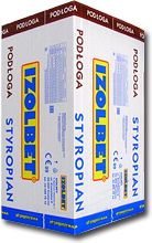 Izolbet Styropian Eps Podłoga 80-038 płyty 1000mm x 500mm x 80mm ...