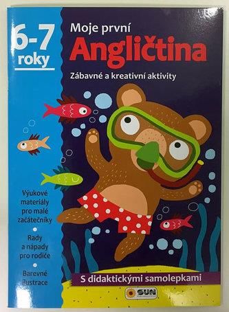 Moje první angličtina 6-7 roky - s didaktickými samolepkami neuveden - Literatura obcojęzyczna ...