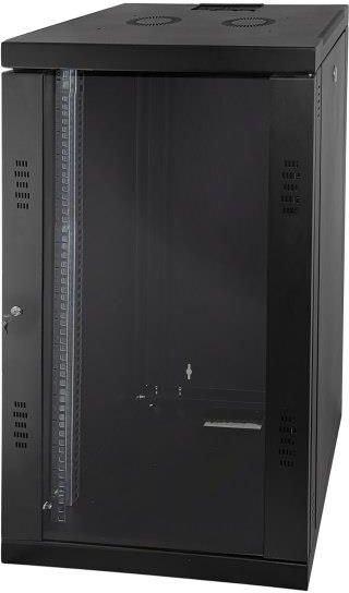 Szafa wisząca 19U STRONG RACK 600x450 czarna drzwi szklane - Opinie i ...