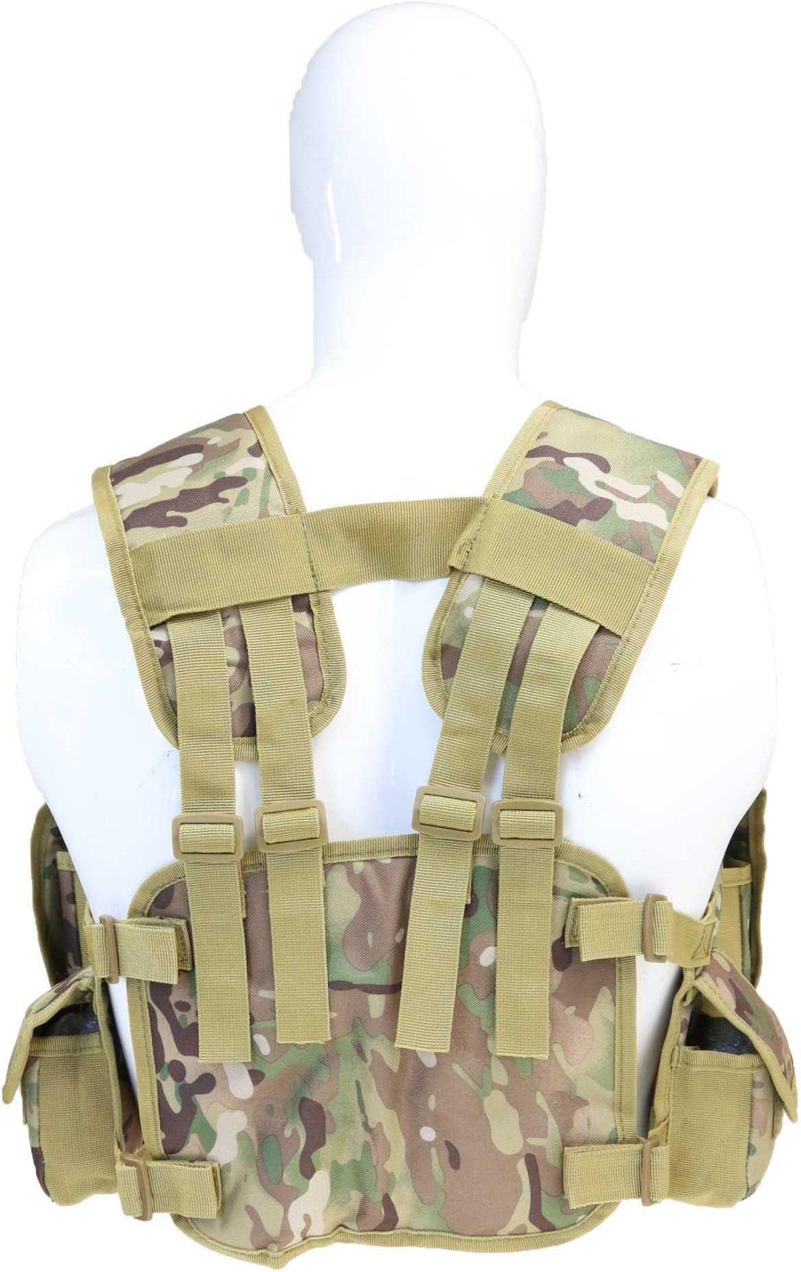 Yakeda Kamizelka Taktyczna Typu Chest Rig 600D Polyester Multicam ...