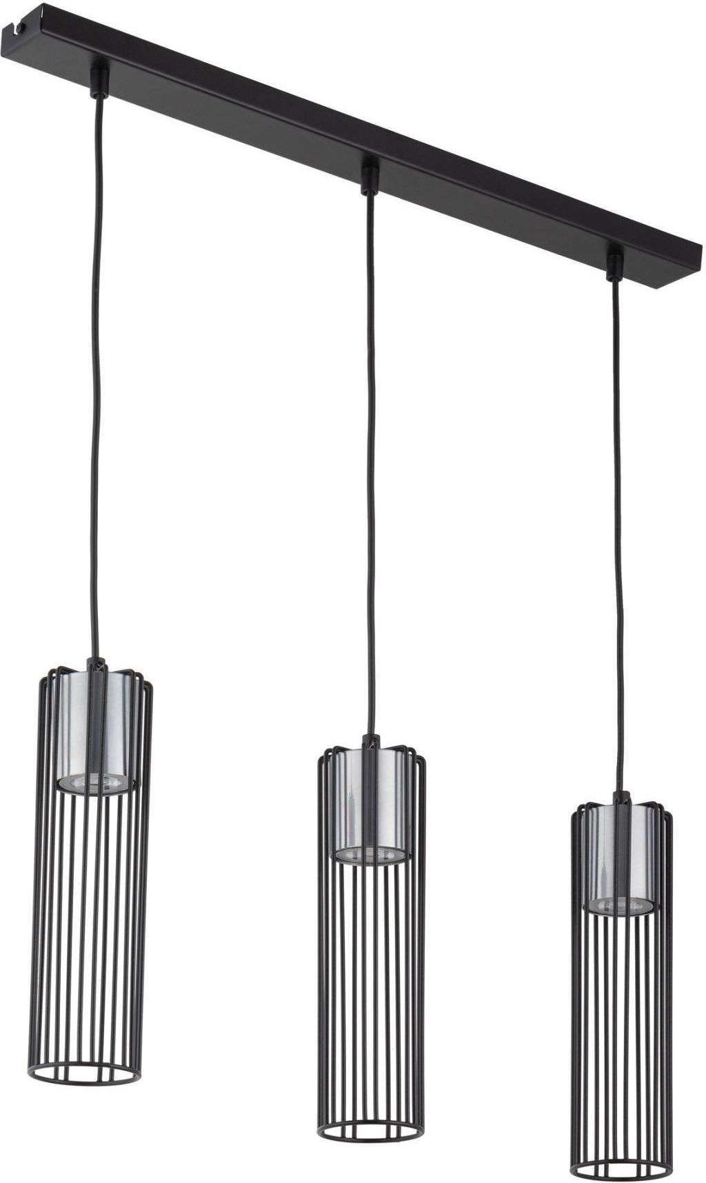 SIGMA FOBIA LAMPA WISZĄCA 3-PUNKTOWA CZARNA/SREBRNA 33454 33454 ...