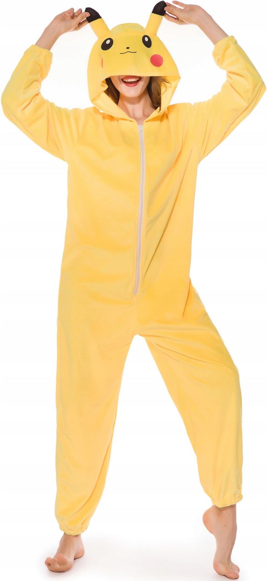 Strój Kostium Onesie Pikachu Pokemon Dres Unisex (Żółtykostium) - Ceny ...