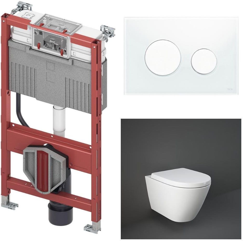 Zestaw podtynkowy Rak Ceramics Resort Rimless Tece Loop GSRESNOR+T98+9240650 - Opinie i ceny na ...