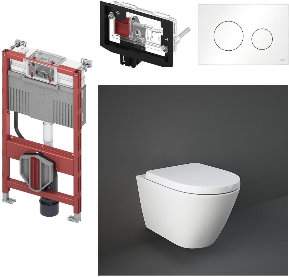 Zestaw podtynkowy Rak Ceramics Resort Rimless Tece Loop New Mat GSRESNOR+T98+9240926+K - Opinie ...