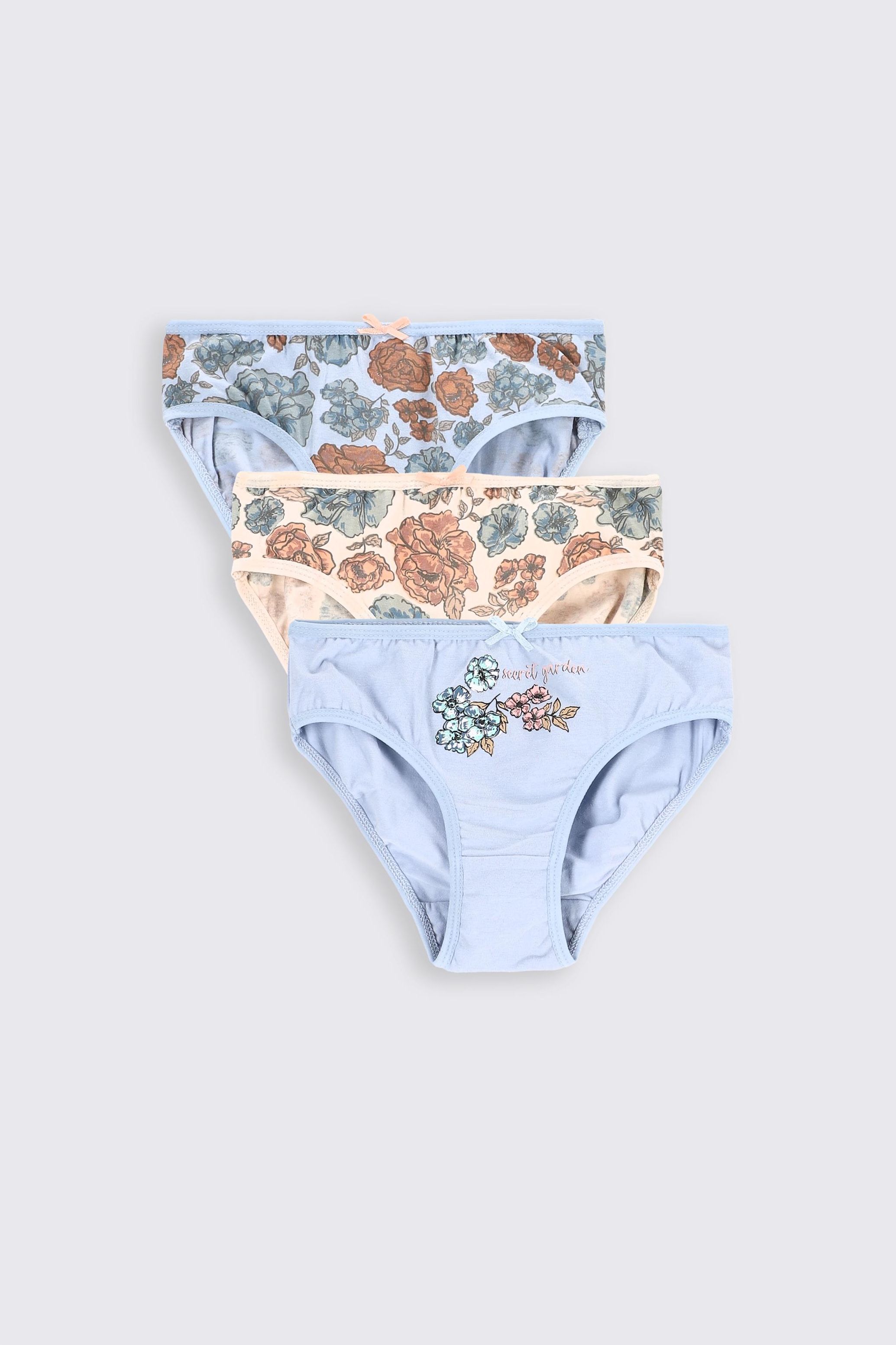 Majtki dziewczęce wielokolorowe 3 pack - Ceny i opinie - Ceneo.pl