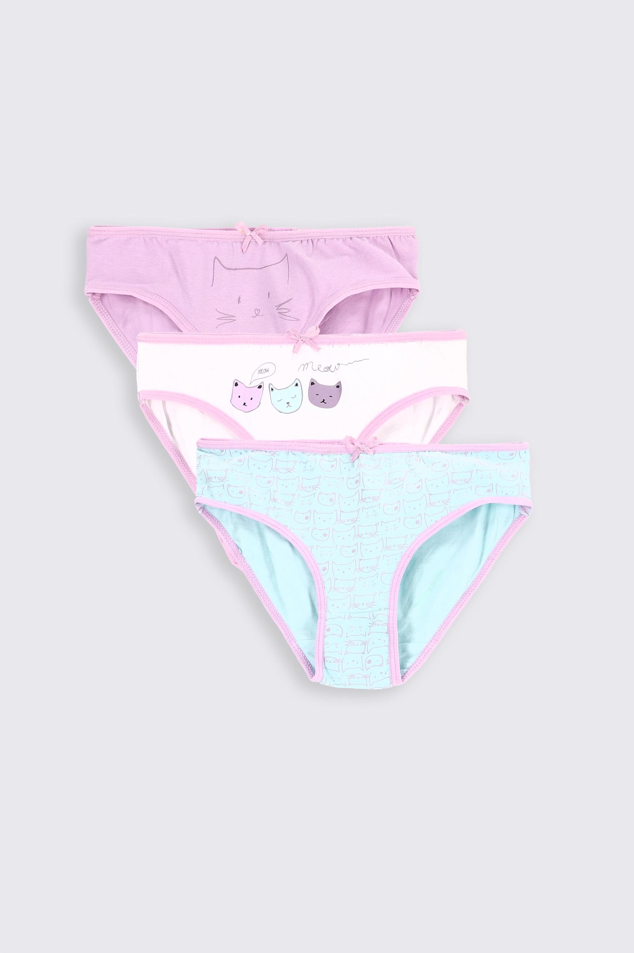 Majtki dziewczęce wielokolorowe 3 pack - Ceny i opinie - Ceneo.pl