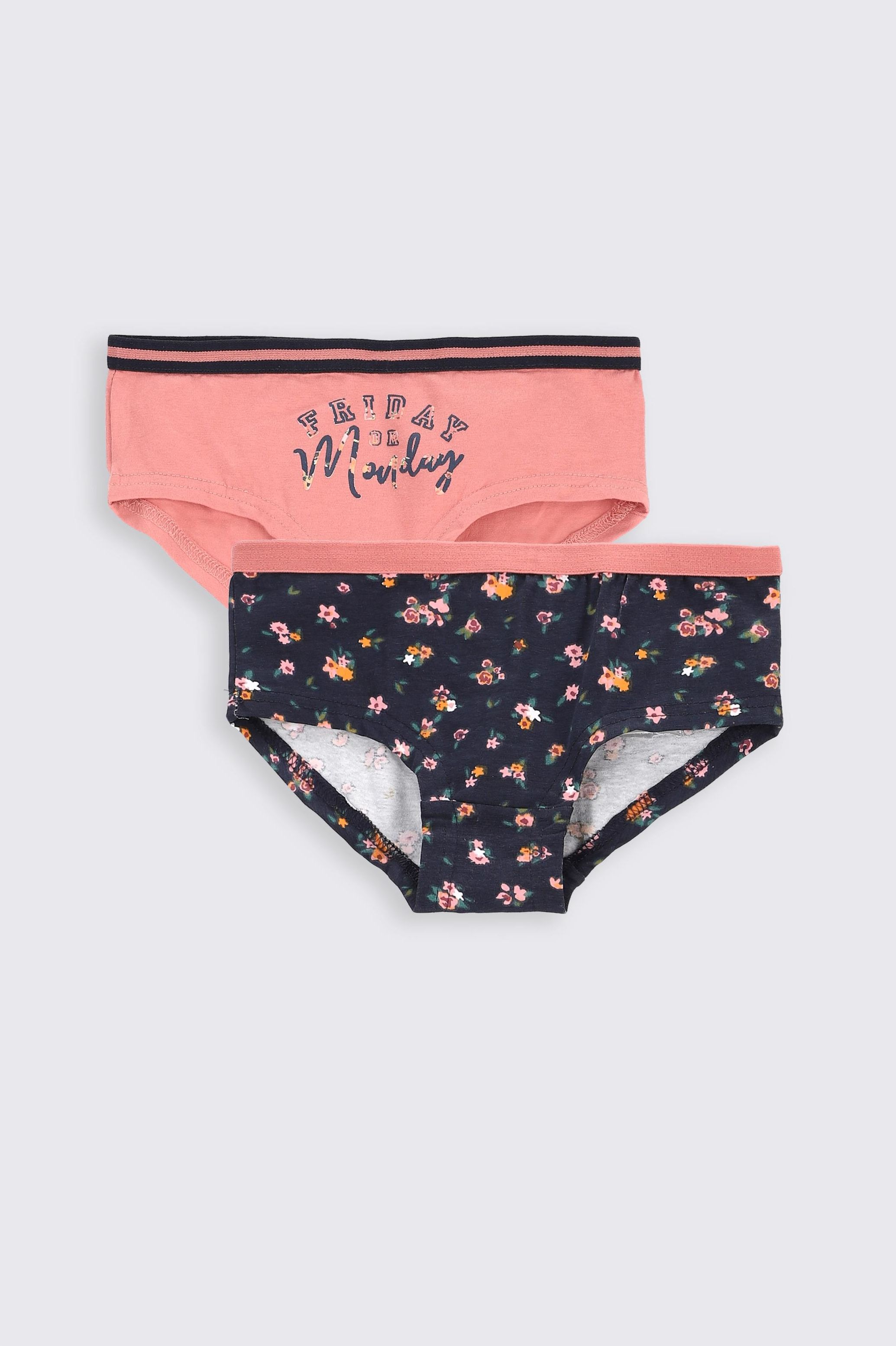 Majtki dziewczęce wielokolorowe 2 pack - Ceny i opinie - Ceneo.pl