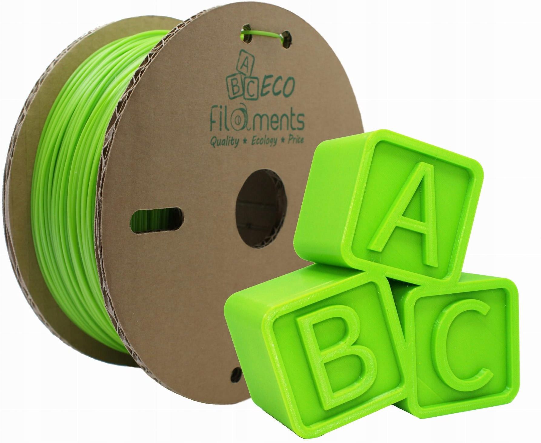 Filament INNY ABC FILAMENT PLA RAL 6018 JAK FESTOOL 1KG+GRATIS - Opinie ...