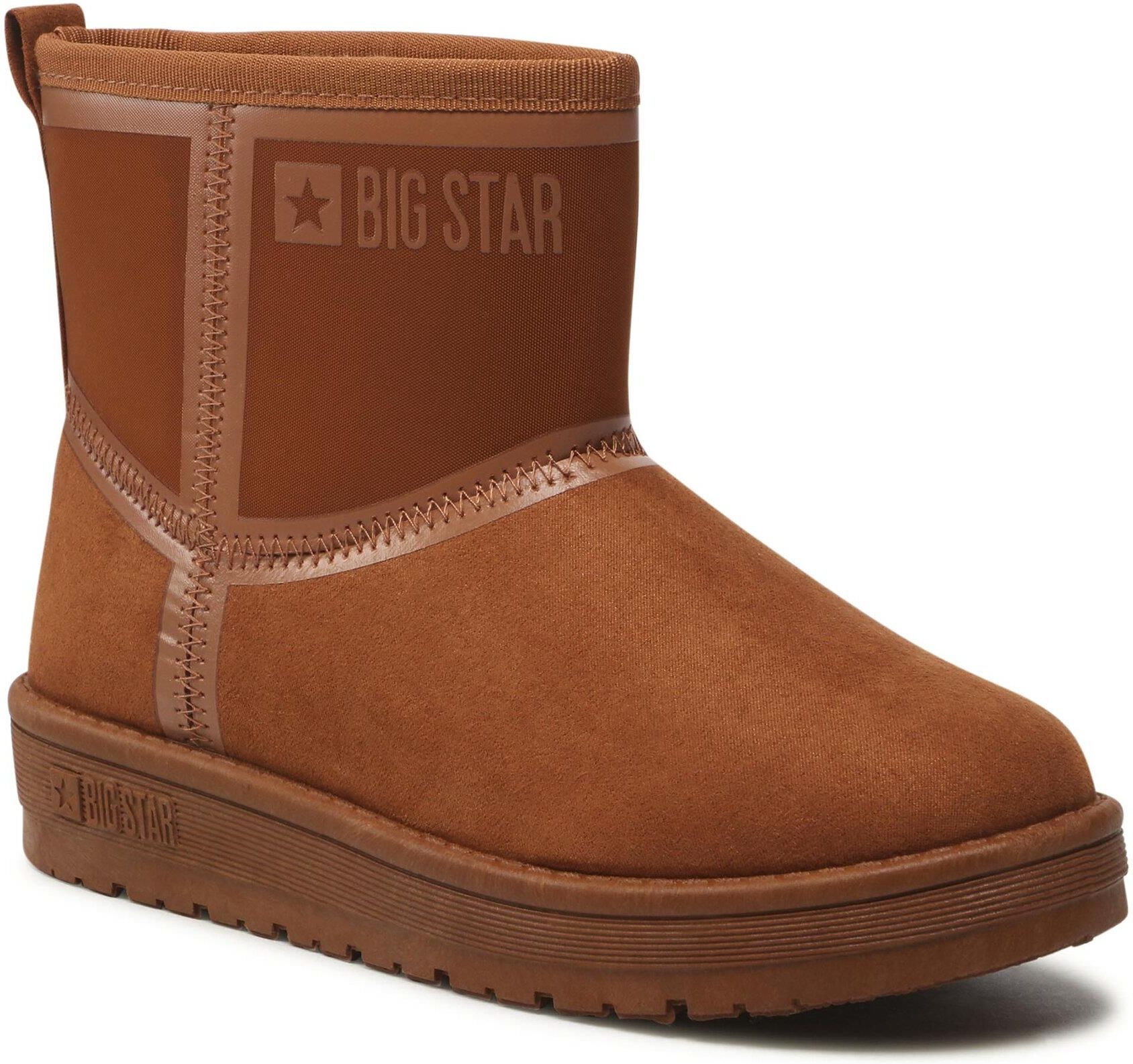 BIG STAR Botki KK274612 Brązowy - Ceny i opinie - Ceneo.pl