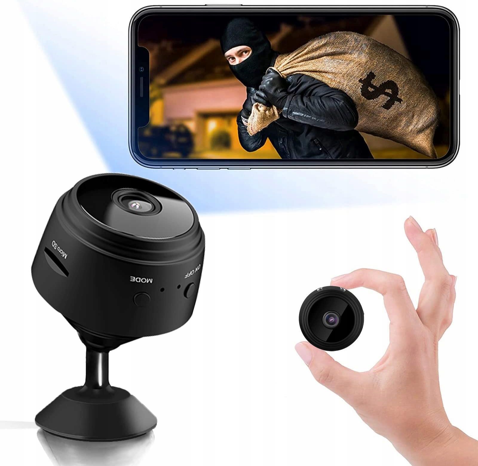 Mini Kamera Szpiegowska Wifi Full Hd Ukryta - Ceny i opinie - Ceneo.pl
