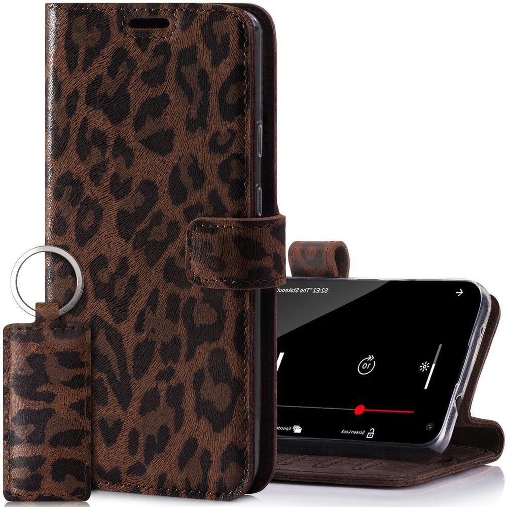 Etui na telefon Surazo ze skóry naturalnej Wallet case - Pantera (51946 ...