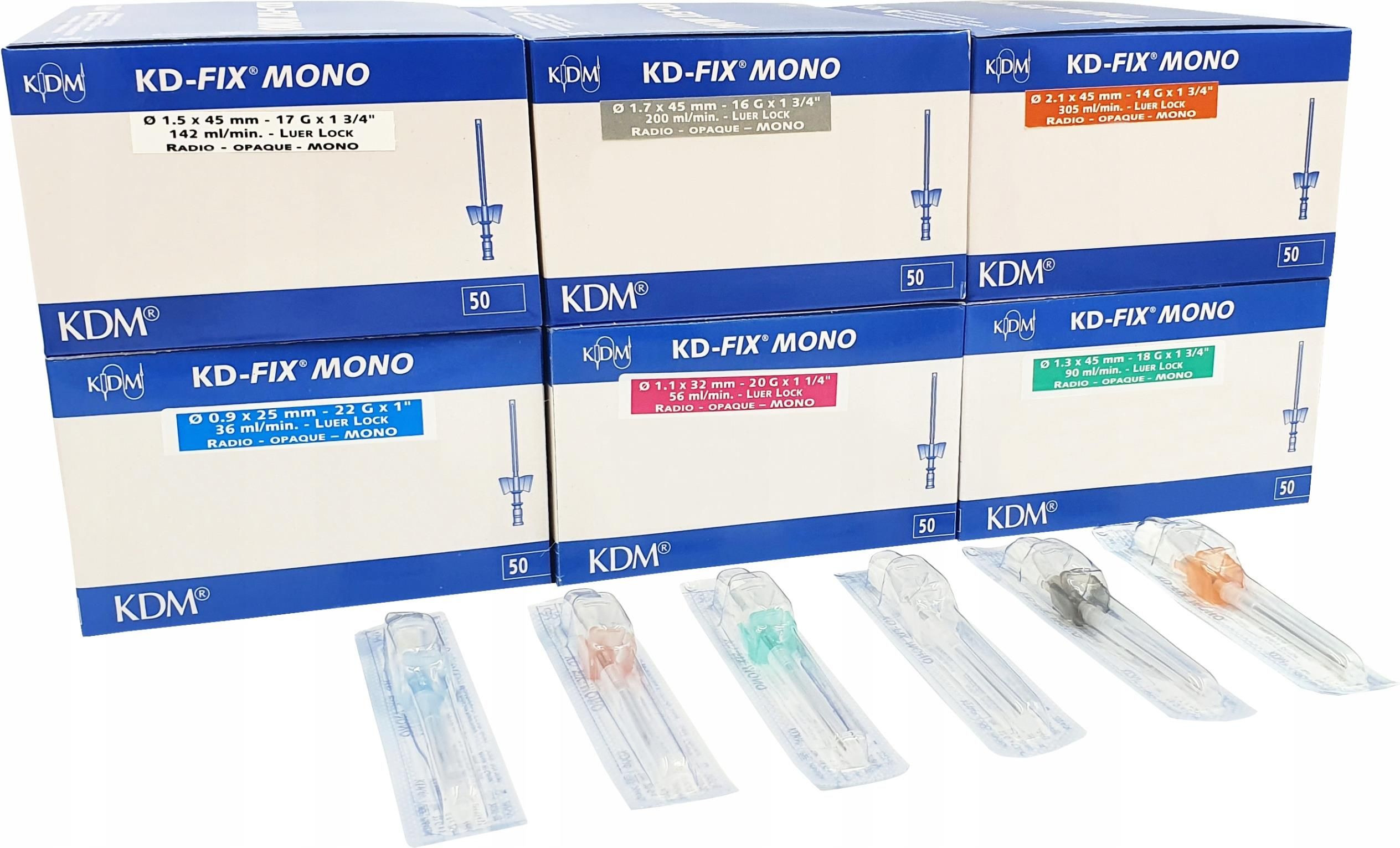Kdm Wenflon Kaniula Kd Fix Mono 2,1X45Mm 14G 50szt. - ceny i opinie ...