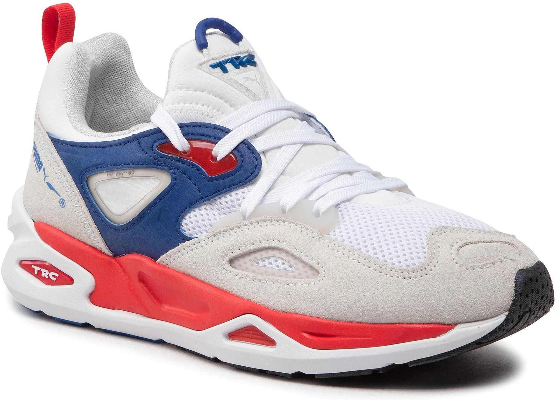 Sneakersy PUMA - Trc Blaze 384958 08 Puma White/High Risk Red - Ceny i ...