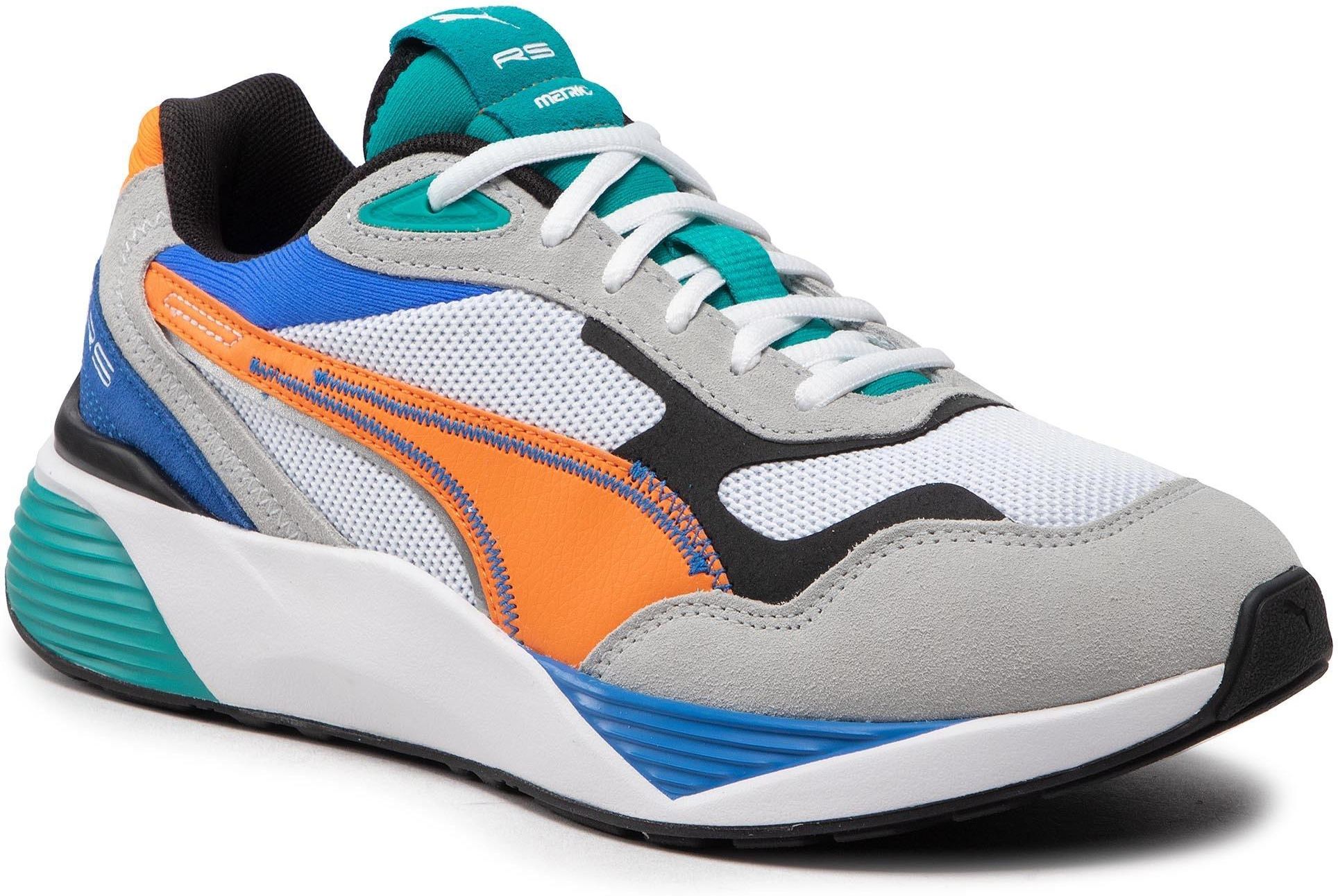 Sneakersy PUMA - Rs-Metric 386169 01 Puma White/Vibrant Orange - Ceny i ...