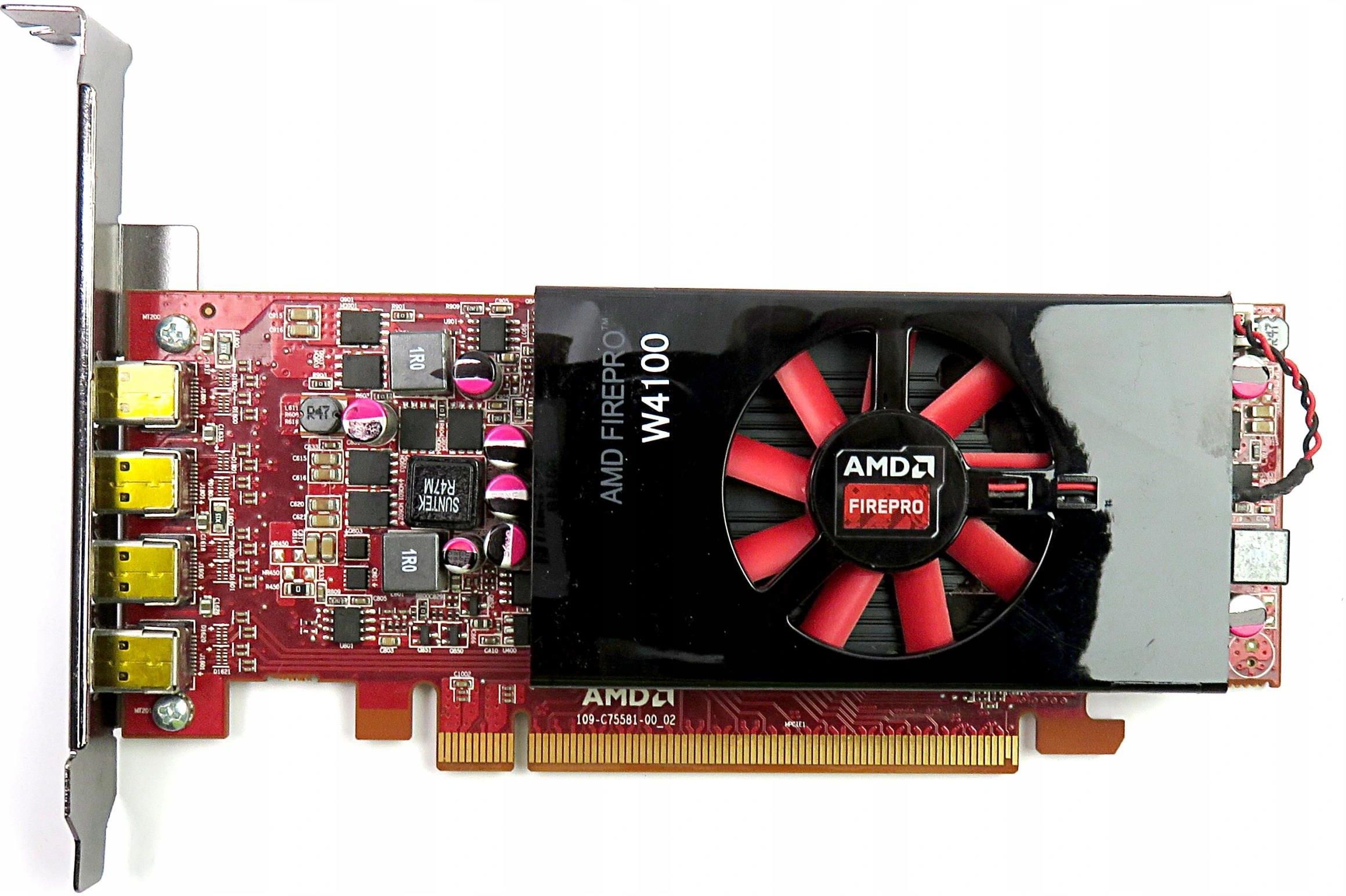 AMD FirePro W4100 2GB GDDR5 - Karta graficzna - Opinie i ceny na Ceneo.pl