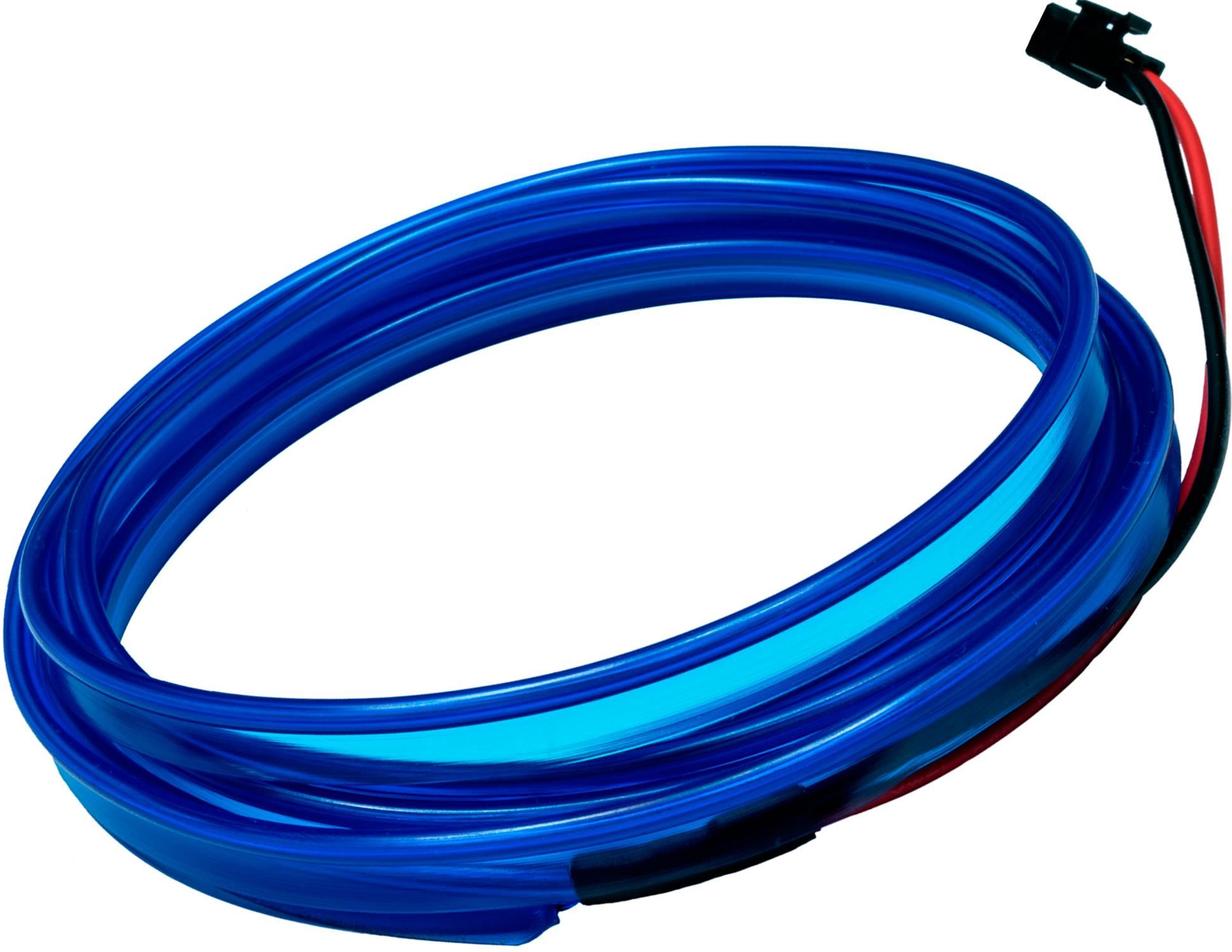 EL WIRE 2M ŚWIATŁOWÓD TAŚMA AMBIENT PASEK 10 KOLOR ...