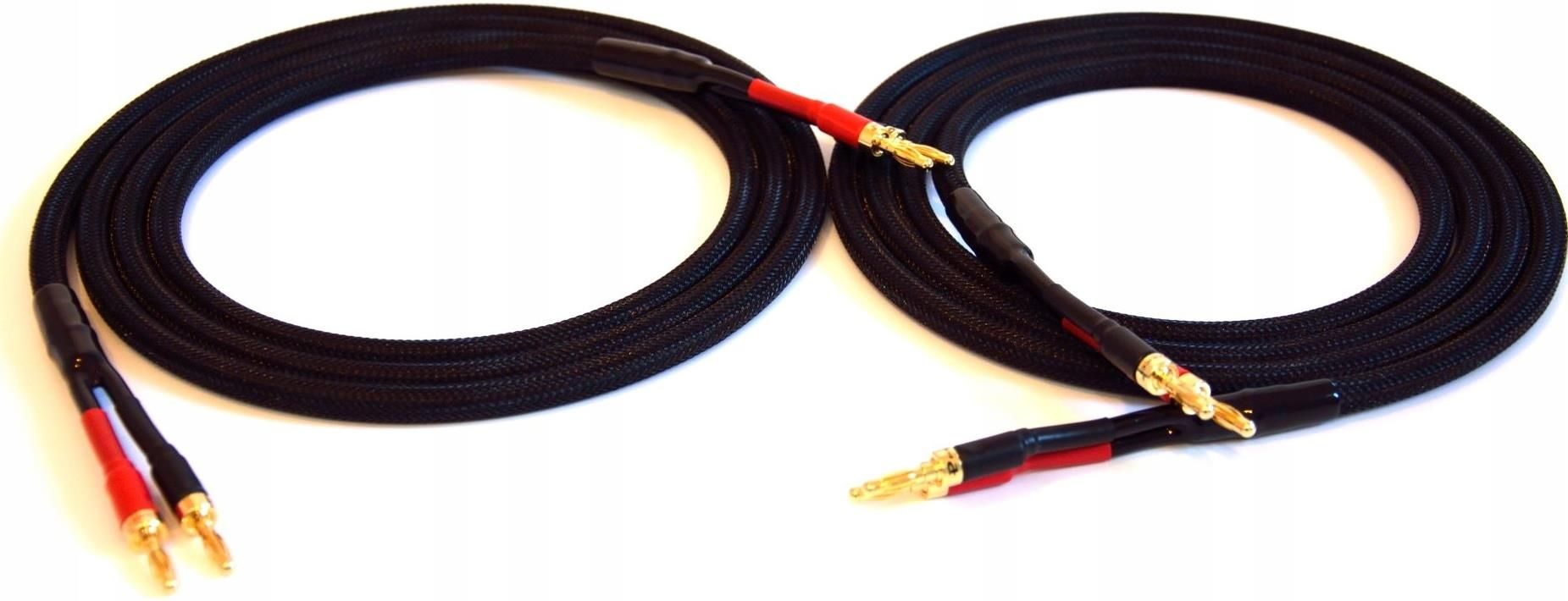 Kabel głośnikowy AudioSPL Black Y2525 2x2,5m - Opinie i ceny na Ceneo.pl