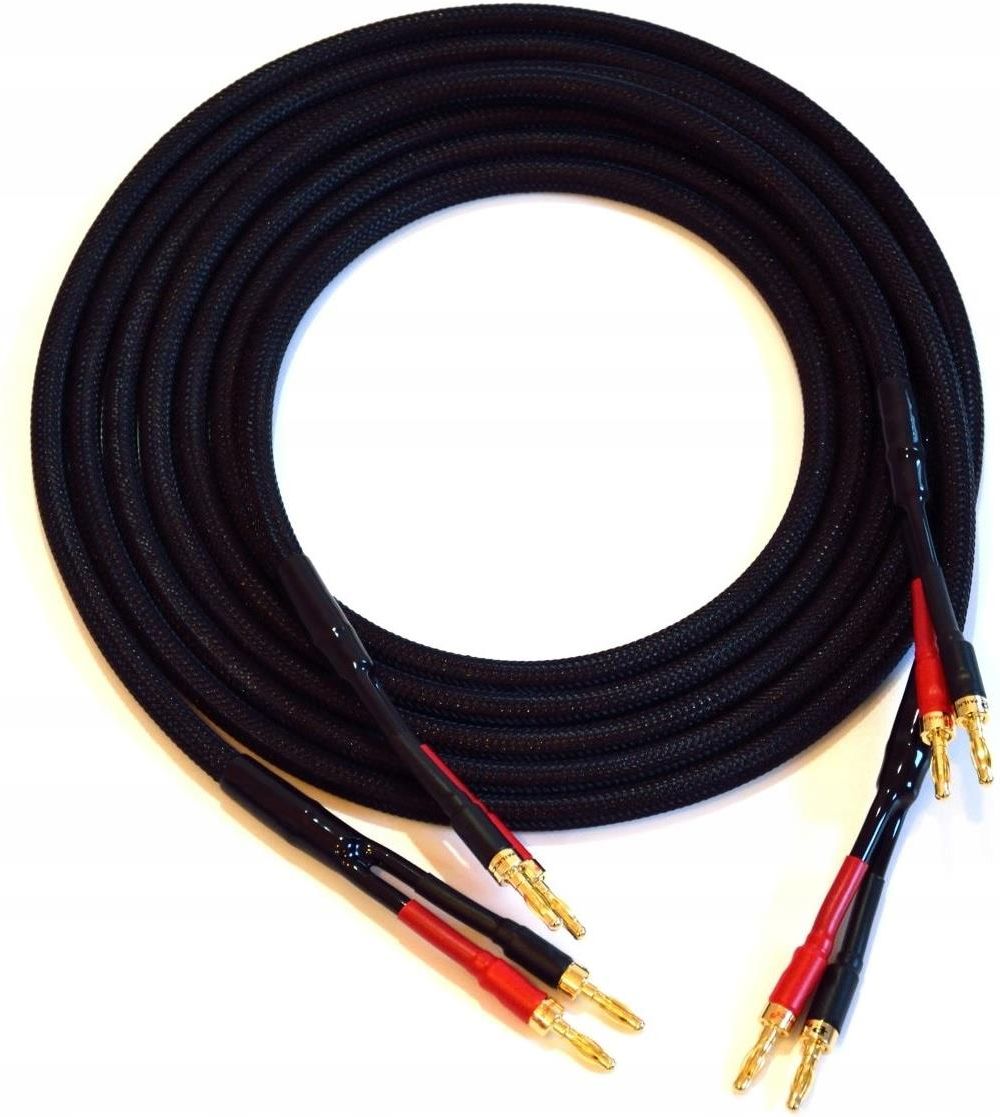 Kabel głośnikowy AudioSPL Black Y2525 2x2,5m - Opinie i ceny na Ceneo.pl