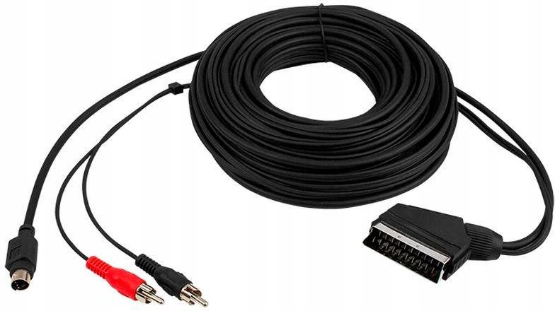KABEL AV EURO SCART - 2X RCA (CINCH) + SVHS 10M (9328) - Opinie i ceny ...