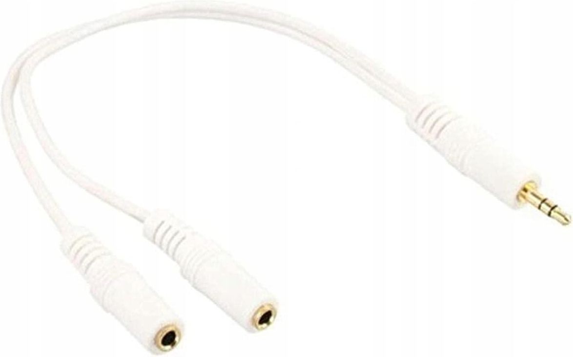 KABEL ADAPTER JACK AUDIO 2X3,5MM (74765) - Opinie i ceny na Ceneo.pl