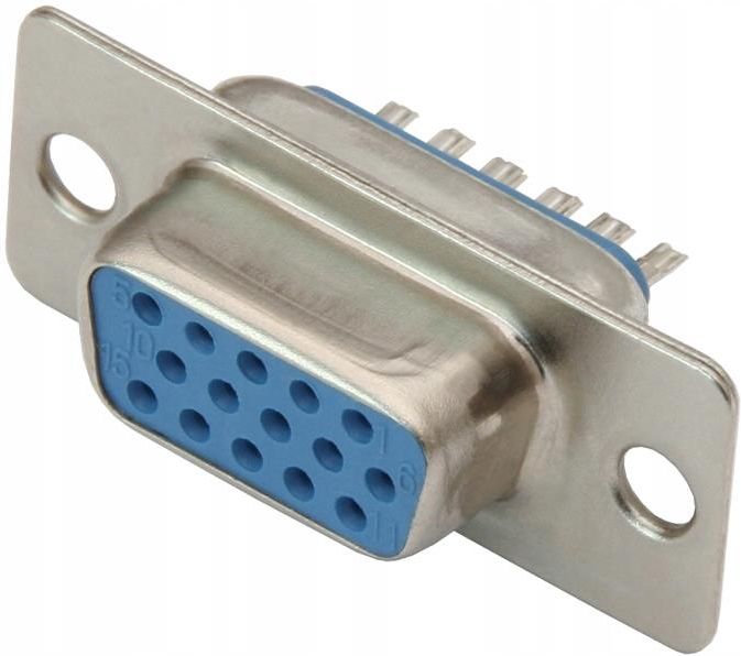 GNIAZDO DSUB VGA D-SUB DB15 15PIN 10SZTUK (1279 ...