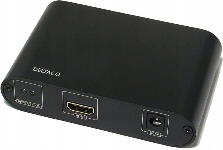 DELTACO VGA TO HDMI CONVERTER (VGATOHDMI) - Opinie i ceny na Ceneo.pl