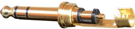 WTYK DUŻY JACK 6,3 MM CROSS-TECH POZŁACANY STEREO (145444616D) - Opinie ...